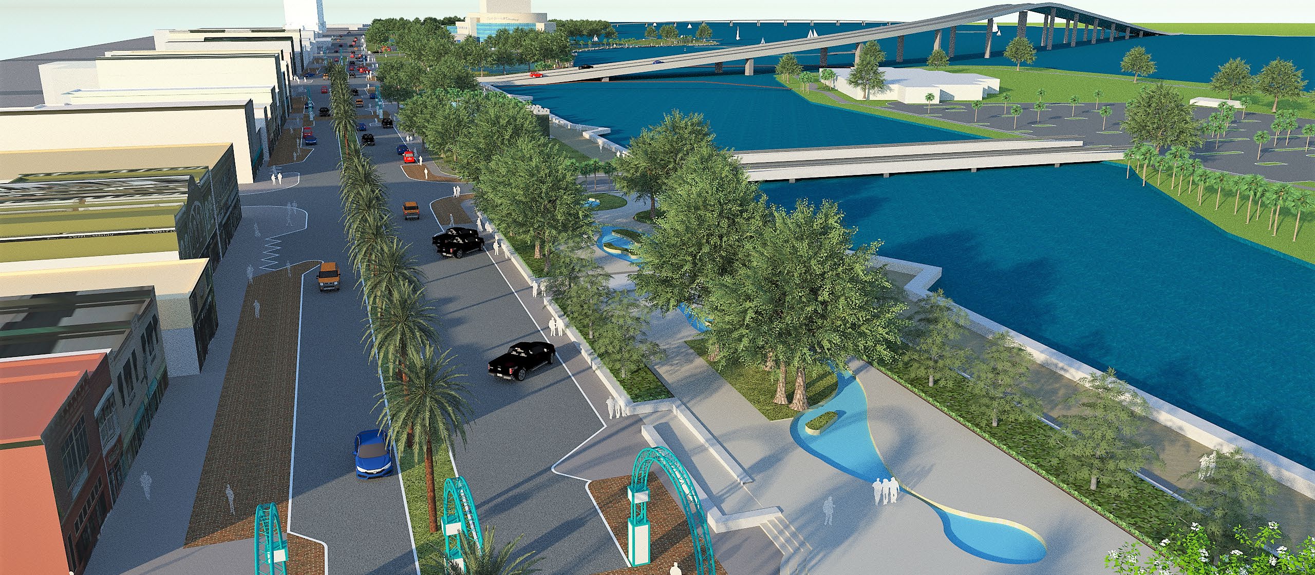 Daytona Beach Riverfront Esplanade - Martin Aquatic